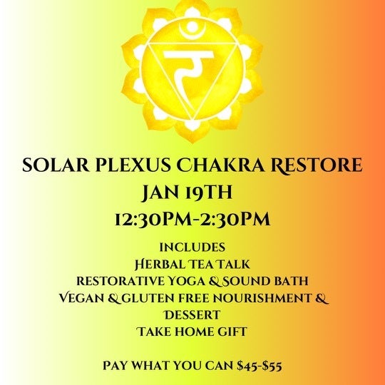 Solar Plexus Chakra Restore | Herb & Forage